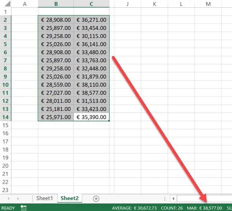 Find The Maximum Value In Your Data Set Without A Formula How To Excel At Excel
